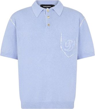Dsquared2 Homme, Tops, Bleu, Taille: XL Dsquared2 T-shirts et Polos