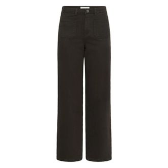 Kaffe Wide Jeans - - Jeans - Damen - Braun - W26 L32