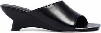 NA-KD chaussures &agrave; talons compens&eacute;s noires