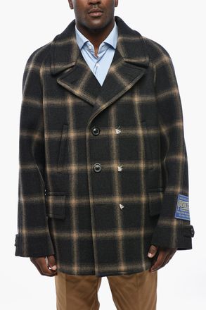 Maison Margiela Pendleton Oversize-Hemd Mit Tartanmuster Maison Margiela