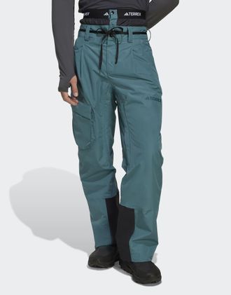adidas adidas Performance - Terrex Xploric Climaproof - Pantalon isol&eacute; double &eacute;paisseur - Sarcelle d&eacute;lav&eacute;-Bleu