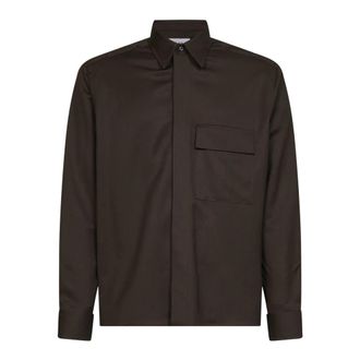 D4.0 Freizeithemden - - Shirts - Herren - Braun - XL