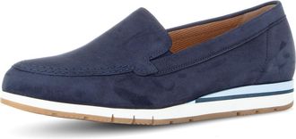 Gabor Damen Slipper, Frauen Slip On,Mokassins,Halbschuhe,Schlupfschuhe,schluepfschuhe,College Schuhe,Businessschuhe,Slip-ons,Blue,44 EU / 9.5 UK