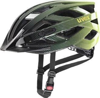 Uvex i-vo - Leichter Allround-Helm für Damen und Herren - individuelle Größenanpassung - Rhino - neon Yellow - 56-60 cm