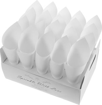 DOITOOL Konfetti Papier T&uuml;ten F&uuml;r Hochzeiten Party Favor Boxen Zum Blumenschmuck Werfen Kleine Papiert&uuml;ten Mit Halter F&uuml;r Blumenstr&auml;u&szlig;e Und Dekoration DIY Kon