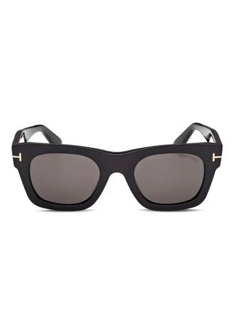 Tom Ford Eyewear Sonnenbrille mit eckigem Gestell - Schwarz