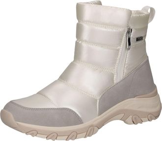 Caprice Damen Winterstiefel ohne Absatz Vegan Wasserabweisend, Mehrfarbig (Pearl Comb), 39 EU