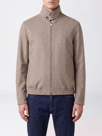 Brunello Cucinelli Woll-Bomberjacke mit Stehkragen und Rei&szlig;verschluss