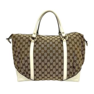 Gucci Sac Boston Pre-owned - Femme - Pre-owned - Brun - Taille: ONE Size