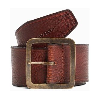 Dsquared2 Homme, Accessoires, Brun, Taille: 90 CM Ceinture &agrave; double boucle