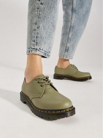 Dr. Martens Schn&uuml;rstiefel 1461 Virginia 31696357 Khakifarben