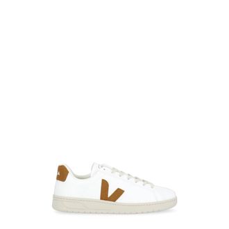 Veja Wei&szlig;e Eco-Leder Sneakers Runde Zehe Logo - - Shoes - Herren - Wei&szlig; - 45 EU