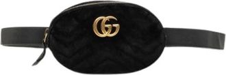 Gucci Sac banane Pre-owned - Femme - Pre-owned - Noir - Taille: ONE Size