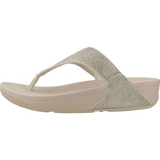FitFlop Femme, Chaussures, Beige, Taille: 38 EU Lulu Shimmerglitz Sandal
