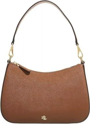 Lauren Ralph Lauren Ralph Lauren LAUREN Lauren Sac à bandoulière pour femmes 26 Shoulder Bag Medium 431883768 Marron LAUREN TAN 007, Lauren Tan