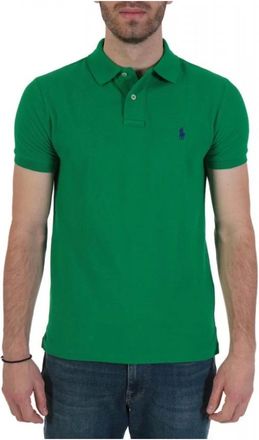 Ralph Lauren Homme, Tops, Vert, Taille: XL Polo Chemises