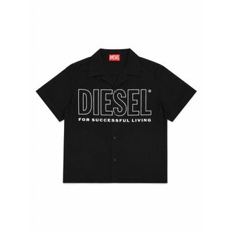 Diesel Herren, Shirts, Schwarzk, 128 CMGr&ouml;&szlig;e