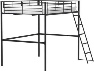 Les Tendances Cstore Eliot Hochbett schwarz 140 x 200 cm