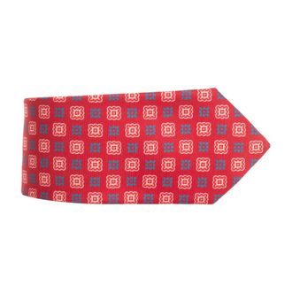 Kiton Cravatta Seta 21 - Homme - Accessoires - Rouge - Taille: ONE Size