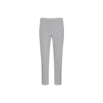 Tommy Hilfiger Karierte Chinos - - Trousers - Damen - Grau - 2XS