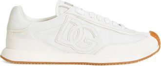 Dolce & Gabbana Homme, Chaussures, Blanc, Taille: 41 EU Cushion Calfskin Baskets