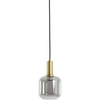 Light & Living Light & Living - suspension - Lekar - bronze - verre - lampe en