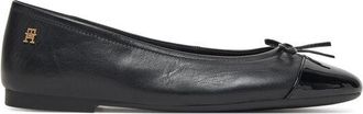 Tommy Hilfiger Ballerinas Patent Toe-Cap FW0FW08830 Schwarz