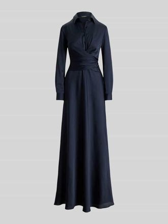 Lauren Ralph Lauren Flie&szlig;endes Abendkleid in Wickel-Optik