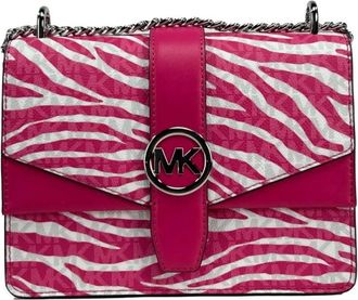 Michael Kors Zebra Print Ketten Umh&auml;ngetasche - - Bags - Damen - Grau - ONE SIZE