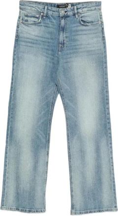 Ralph Lauren Femme, Jeans, Bleu, Taille: 40 FR Jean &Eacute;vas&eacute; Taille Haute