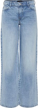 Pieces Female Wide Fit Jeans PCSELMA LW