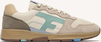 Faguo Baskets cr&egrave;me et gris - OLIVE