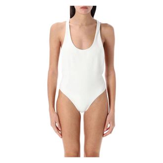 Zimmermann Femme, Maillots de bain, Blanc, Taille: 38 FR Everly Swimsuit Bow Back