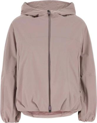 Herno Veste &agrave; capuche Giacca - Femme - Vestes - Rose - Taille: 36 FR