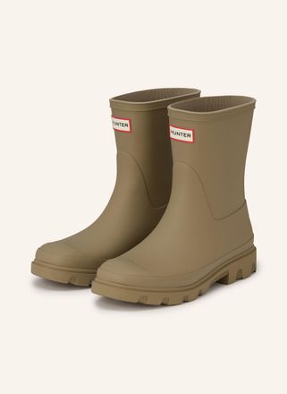 Hunter Gummi-Boots Downpour Short beige
