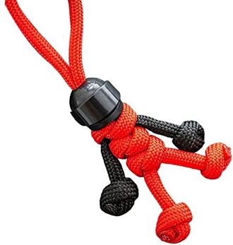 Generic Porte-clés fait main en paracorde avec pendentif en forme de bloc de construction de moto - Porte-clés en paracorde tressée pour clés de sac ou de voi