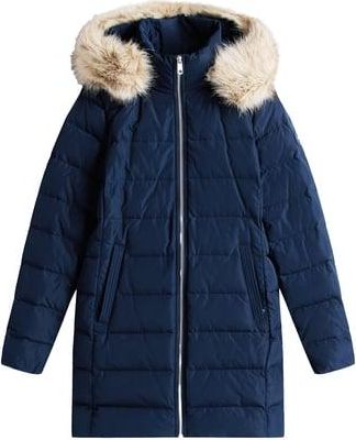 Tommy Hilfiger Doudoune &agrave; capuche en fausse fourrure