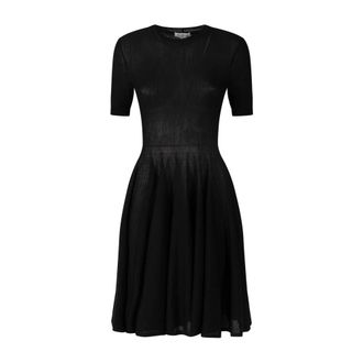 Alaia Damen, Kleider, Schwarzk, XSGröße