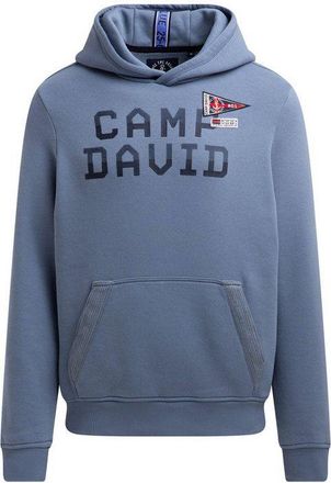 Camp David Kapuzensweatshirt mit Rippb&uuml;ndchen