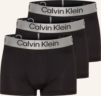 Calvin Klein 3er-Pack Boxershorts Micro Stretch schwarz