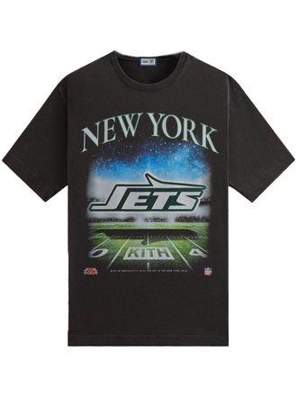 Kith x NFL t-shirt 47 Jets Vintage - Gris