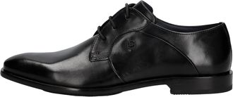 Bugatti Herren Businessschuhe, Männer Business Schnürer, Wechselfußbett,lace-up Shoes,Low-tie,schnürschuhe,Anzugschuhe,schwarz (1000),43 EU / 8.5 UK