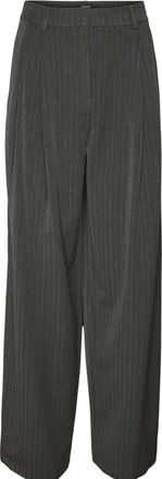 Vero Moda VMSILJE MW Wide Pinstripe Pants