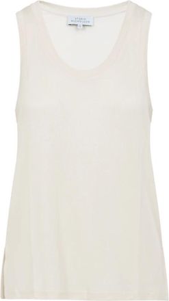 STUDIO NICHOLSON Femme, Tops, Blanc, Taille: 34 FR Votansnw1778 D&eacute;bardeur