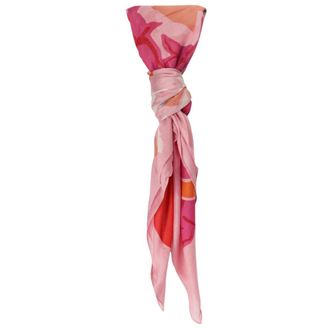 Liu Jo Femme, Accessoires, Multicolore, Taille: ONE Size Foulard Fleuri