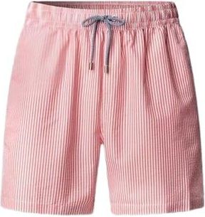 Fa&ccedil;onnable Short de bain ray&eacute; en seersucker