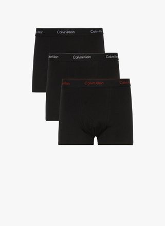 Calvin Klein Lot de 3 boxers en coton m&eacute;lang&eacute;