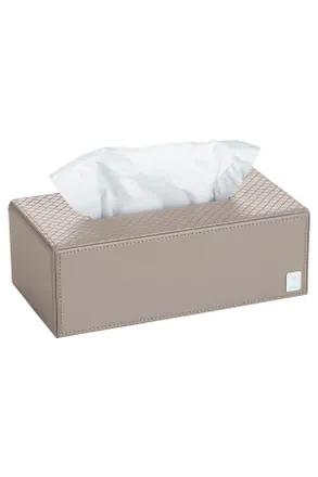 Joop Papierspender Joop! Bathline, Beige, Grau, Kunststoff, eckig, 25x8x12.5 cm, Badaccessoires, Waschplatzzubeh&ouml;r, Kosmetikdosen