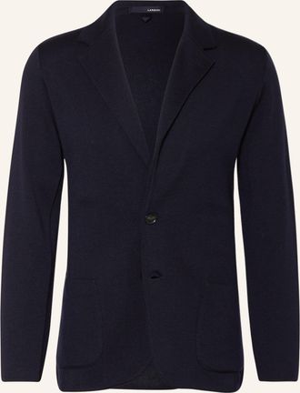 Lardini Lardini Stricksakko Extra Slim Fit blau