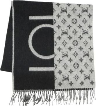 Louis Vuitton unisex, Pre-owned, Multicolore, Taille: ONE Size Pre-owned Cashmere Scarf